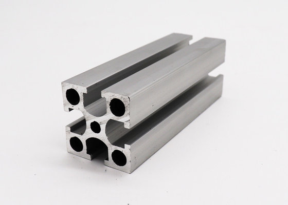 China High Precision V Slot Aluminum Extrusion Sanding Blasting 10 Millimeter Slot Width supplier
