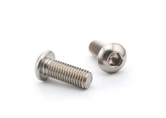 China Stainless Steel Screw And Nut , Ball Head Screws Galvanized Plate supplier