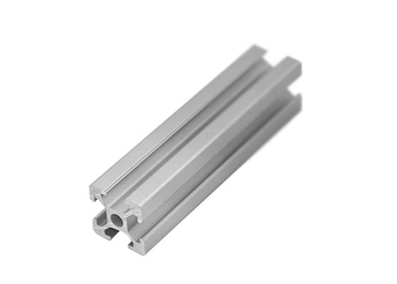 China 20x20 Millimeter Industrial Aluminium Frame Profile Sanding Blasting 0.53 Kg / M supplier