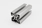 Silver Anodized V Slot Aluminium Profile Powder Coating For Rail Lines supplier