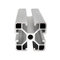 Square Structure V Slot 4040 Aluminum Extrusion Profiles With Silver Anodised supplier