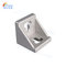 customize aluminum profile 135 degree angle corner bracket for connect aluminum profile supplier