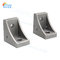 customize aluminum profile 135 degree angle corner bracket for connect aluminum profile supplier