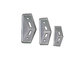 Carbon Steel Aluminium Profile Connectors Galvanized Plate Easy Assembly angle bracket supplier